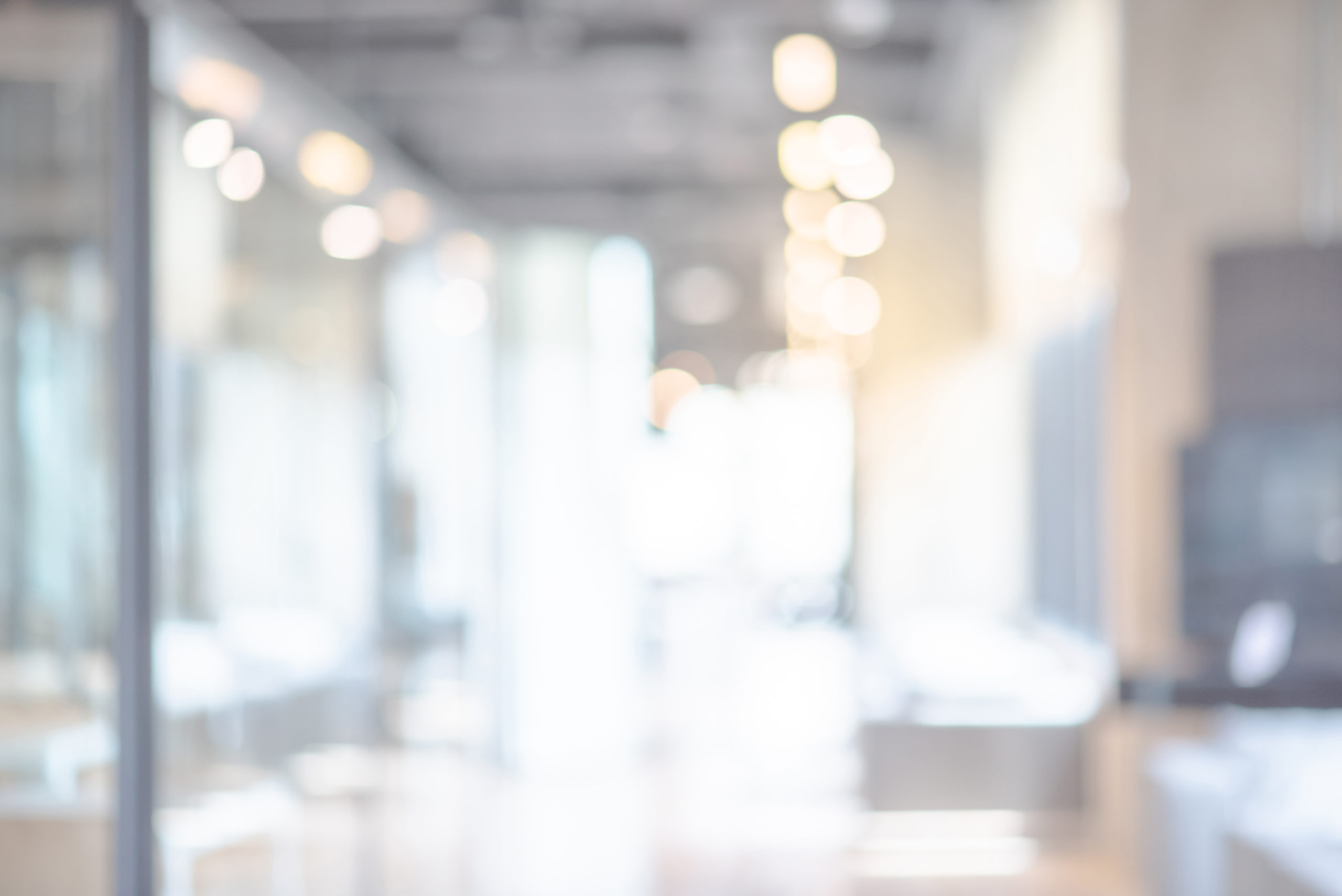 Abstract Blurred Office Interior Background ValueHealth
